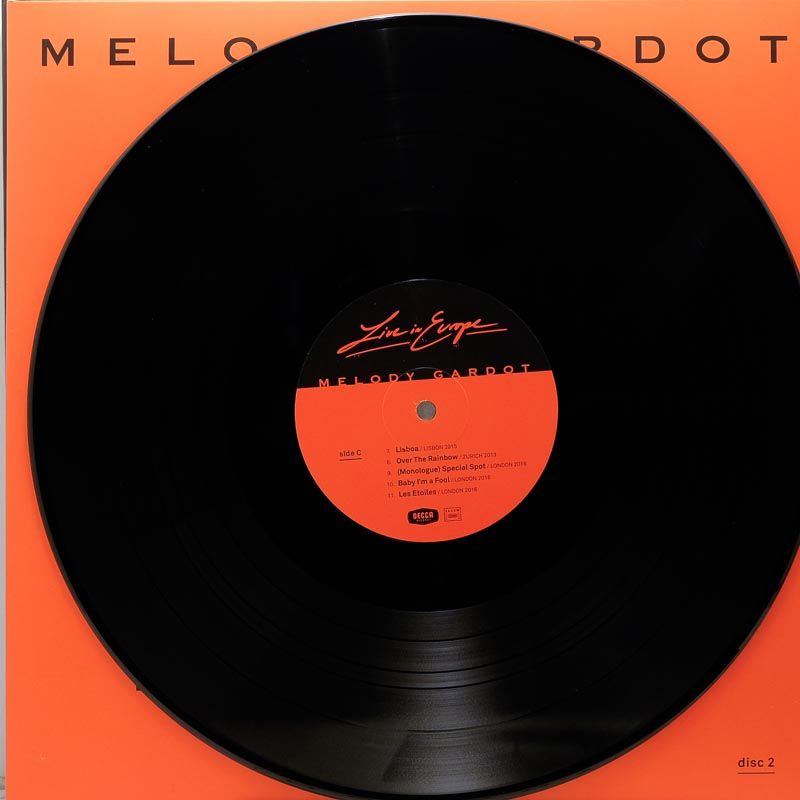 Melody Gardot - Live In Europe - Raw Music Store