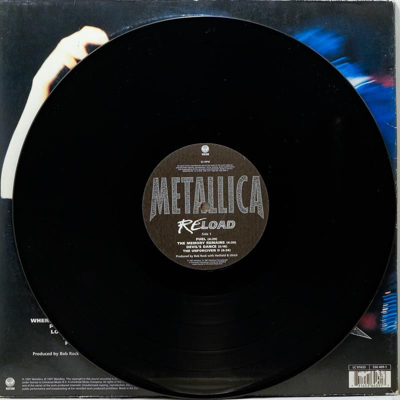 Metallica - Reload - Raw Music Store