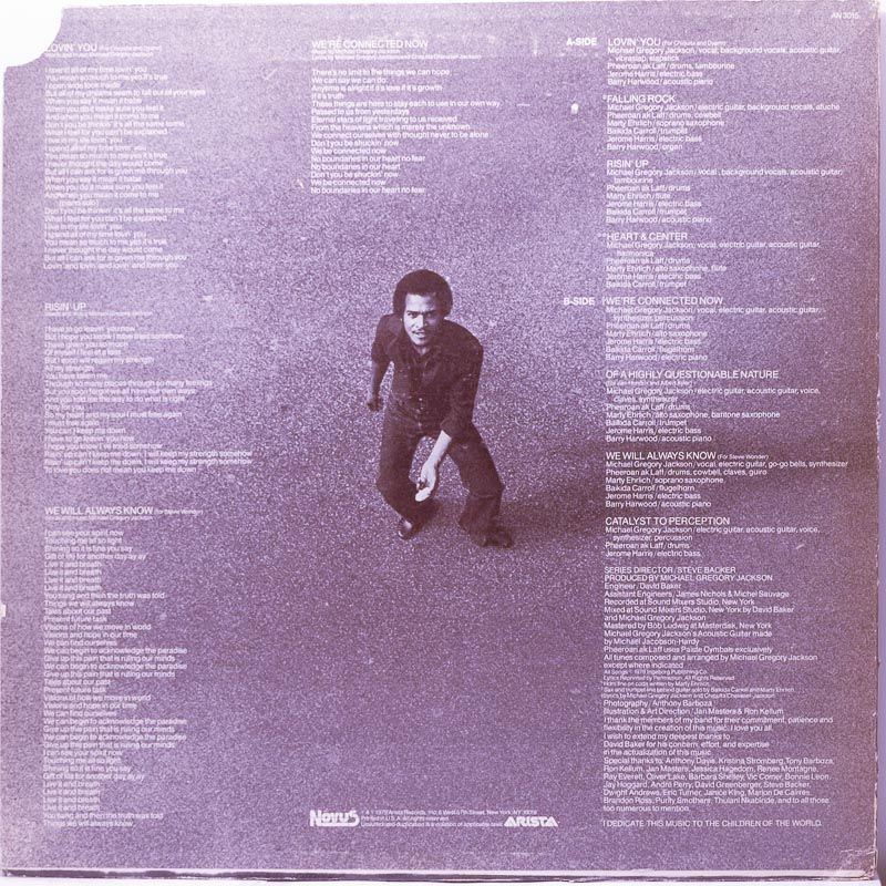 Michael Gregory Jackson - Heart & Center - Raw Music Store