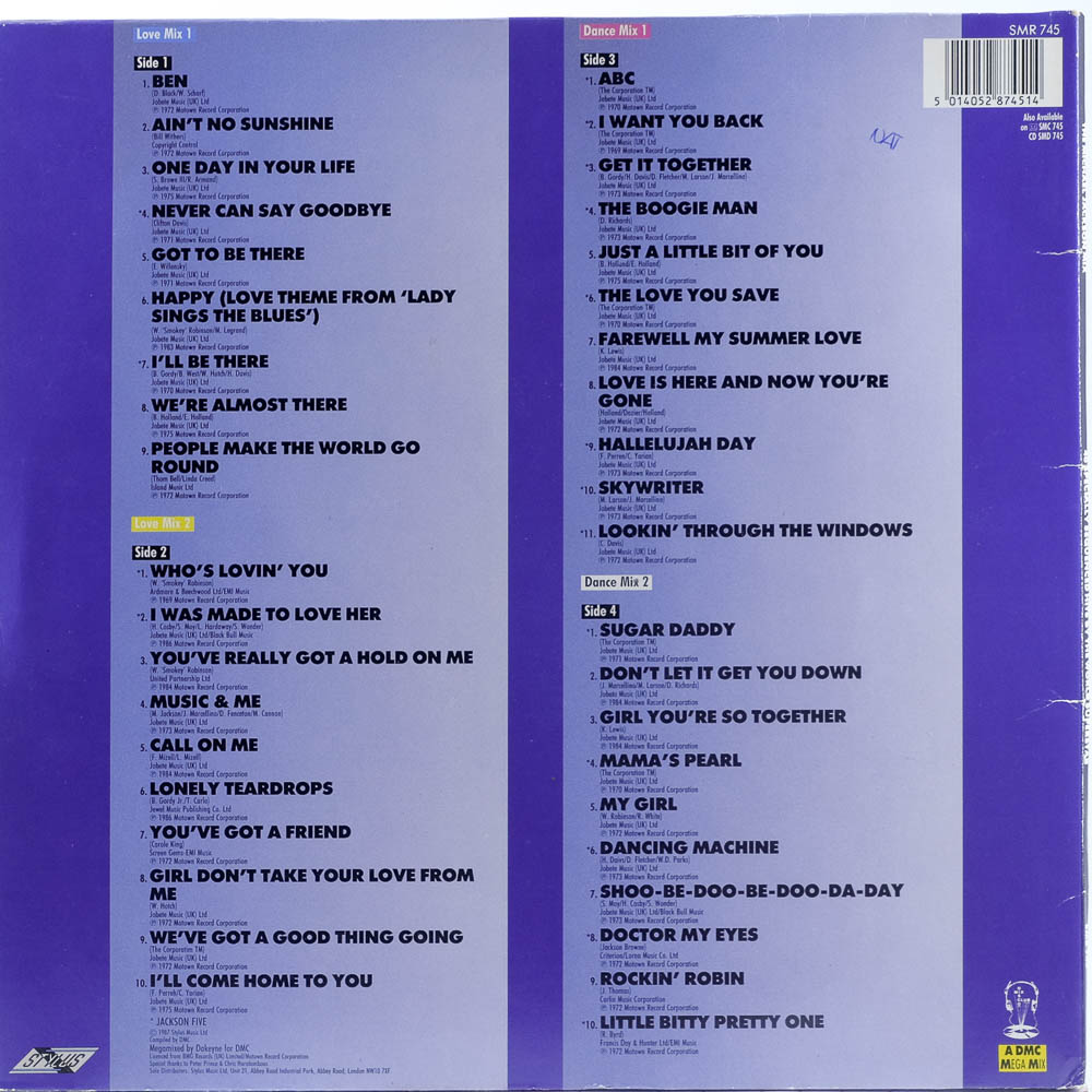 Michael Jackson / The Jackson 5 - The Michael Jackson Mix - 40 ...