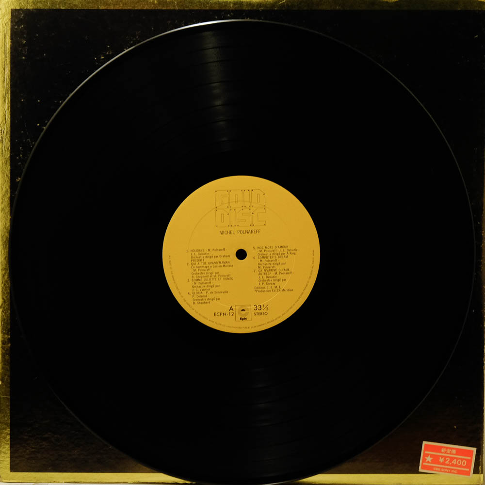 Michel Polnareff - Gold Disc - Raw Music Store