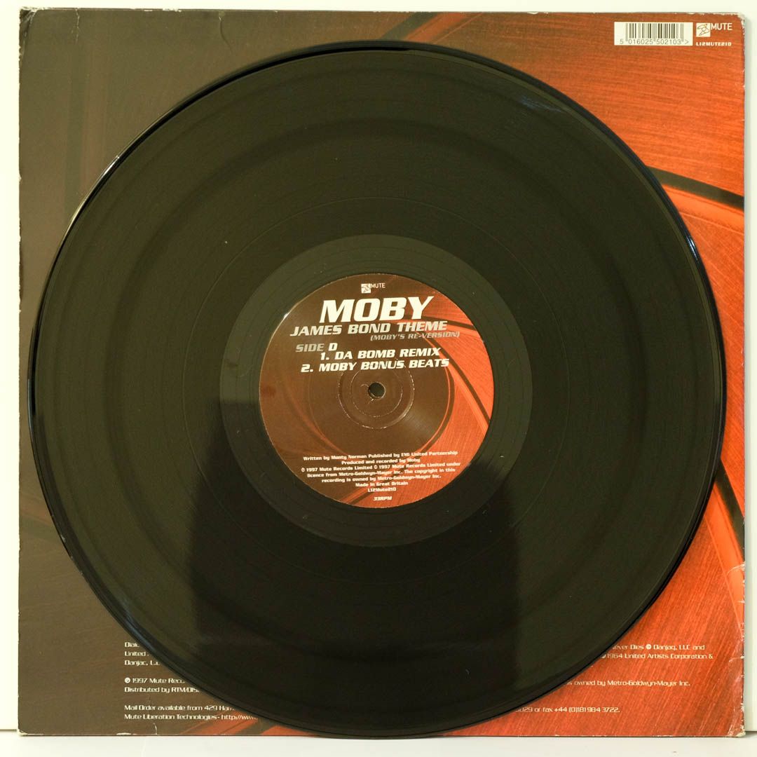 Moby - James Bond Theme (Moby's Re-Version) - Raw Music Store