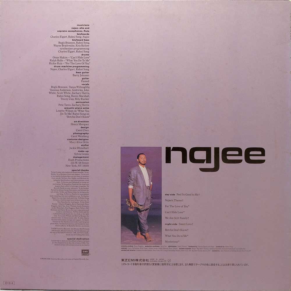 Najee - Najee's Theme - Raw Music Store