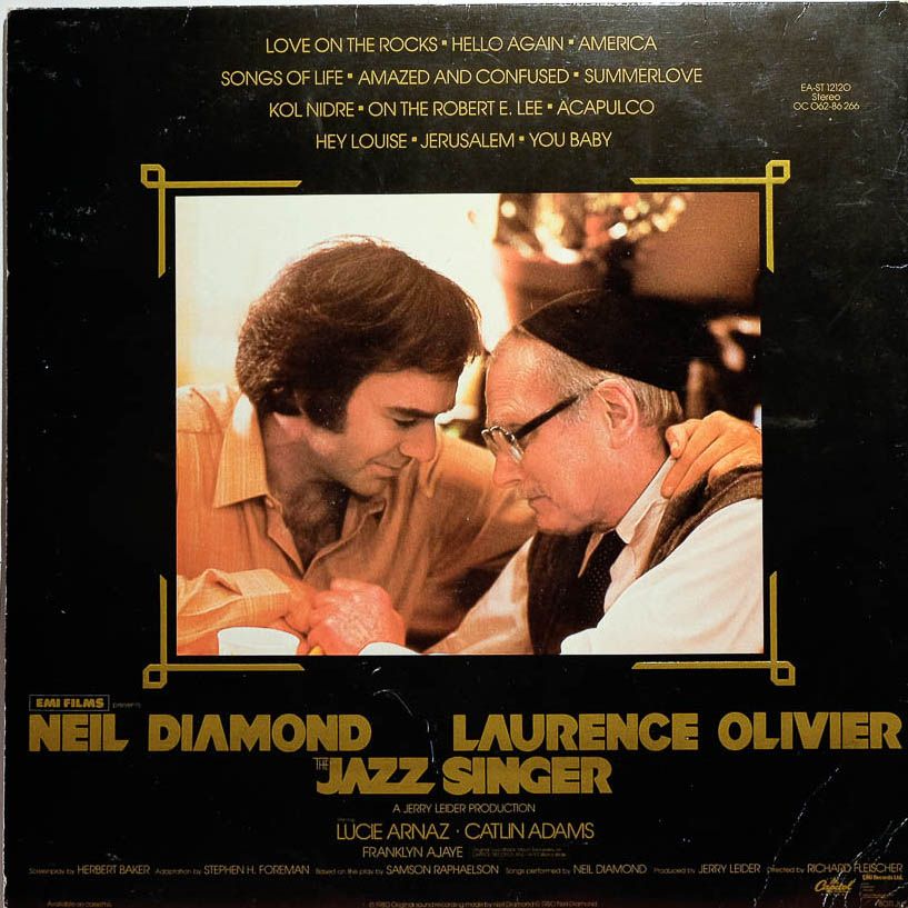 Neil Diamond - The Jazz Singer (Original Songs From The Motion Picture ...