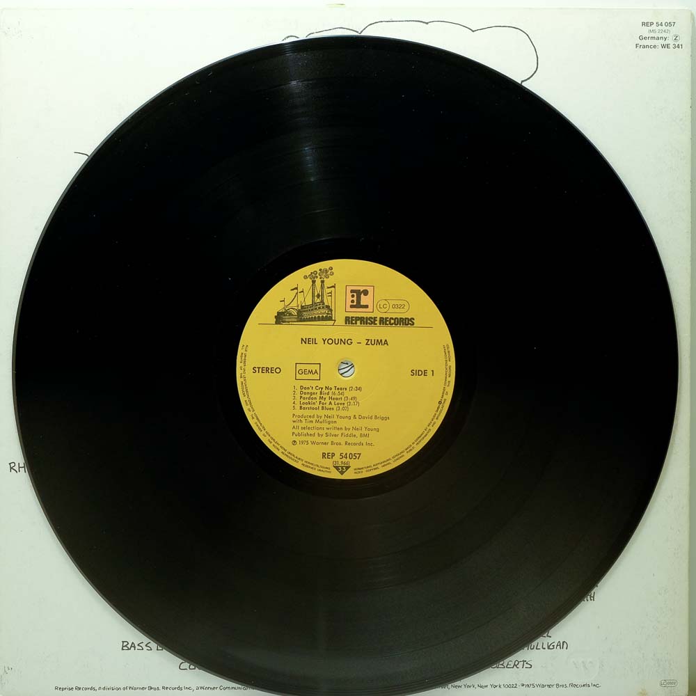 Neil Young & Crazy Horse - Zuma - Raw Music Store