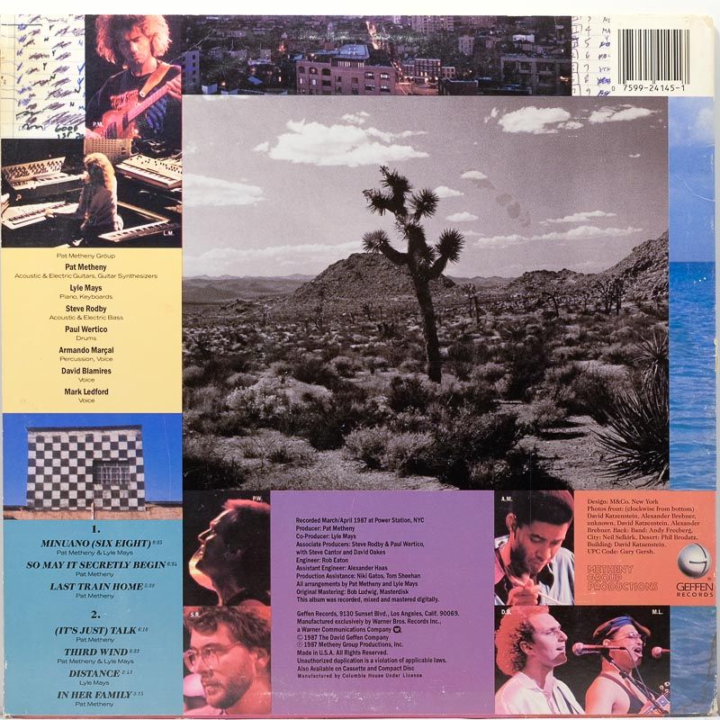 Pat Metheny Group - Still Life (Talking) - Raw Music Store