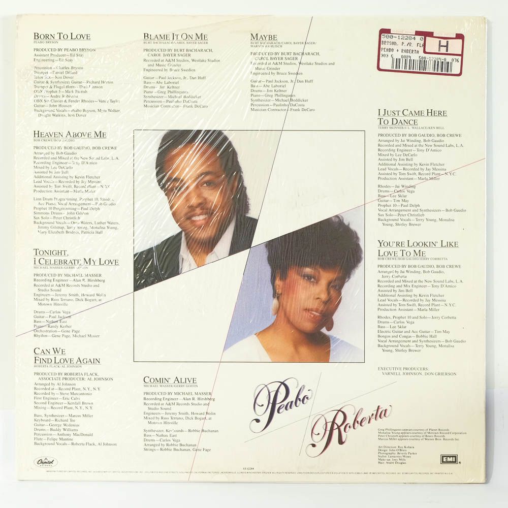 Peabo Bryson & Roberta Flack - Born To Love - Raw Music Store