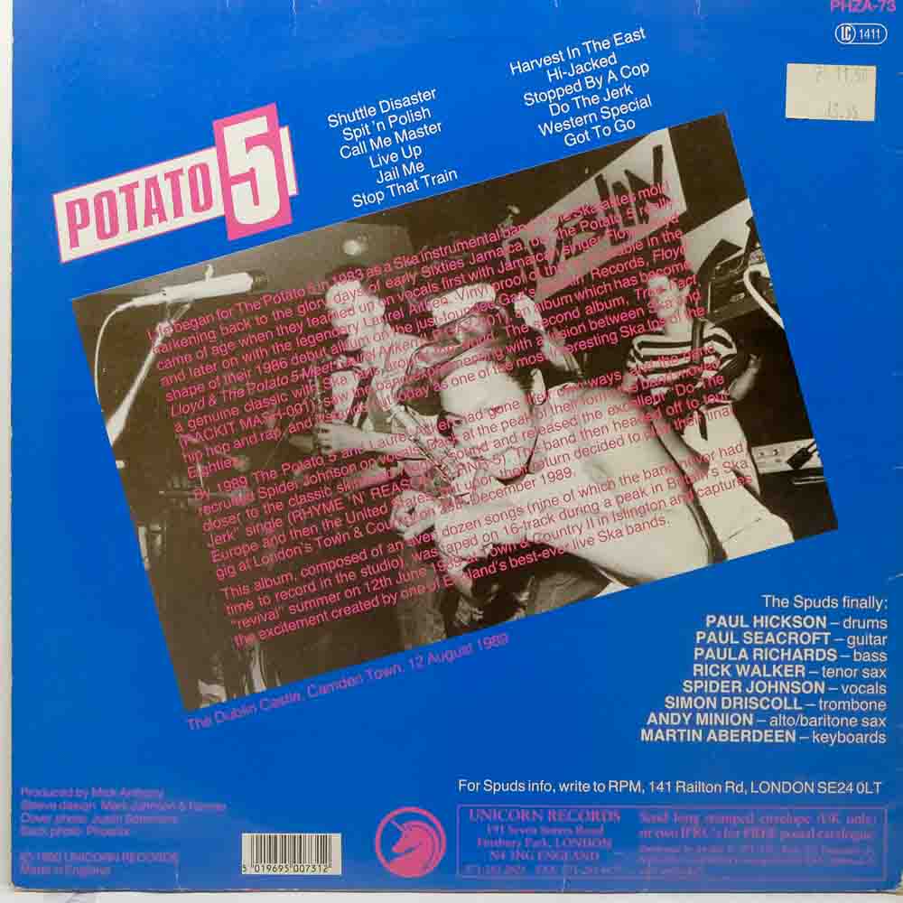 Potato 5 - Five Alive - Raw Music Store
