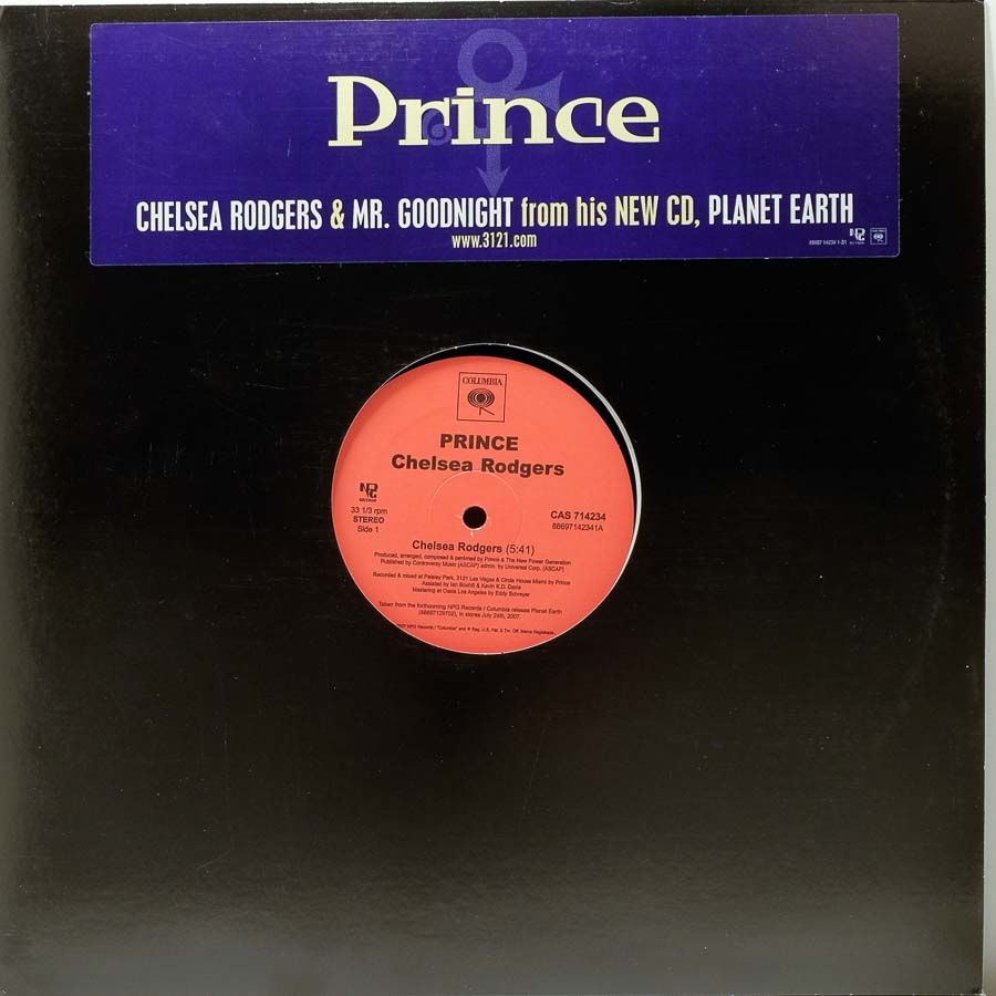 Prince - Chelsea Rodgers - Raw Music Store