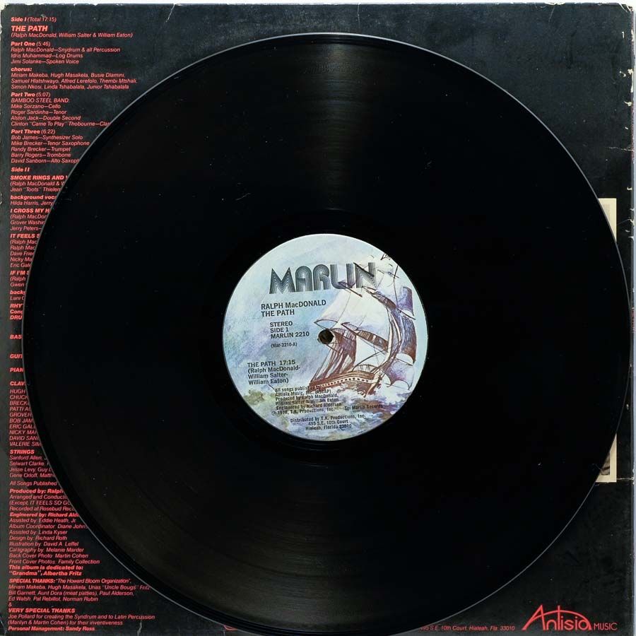 Ralph MacDonald - The Path - Raw Music Store