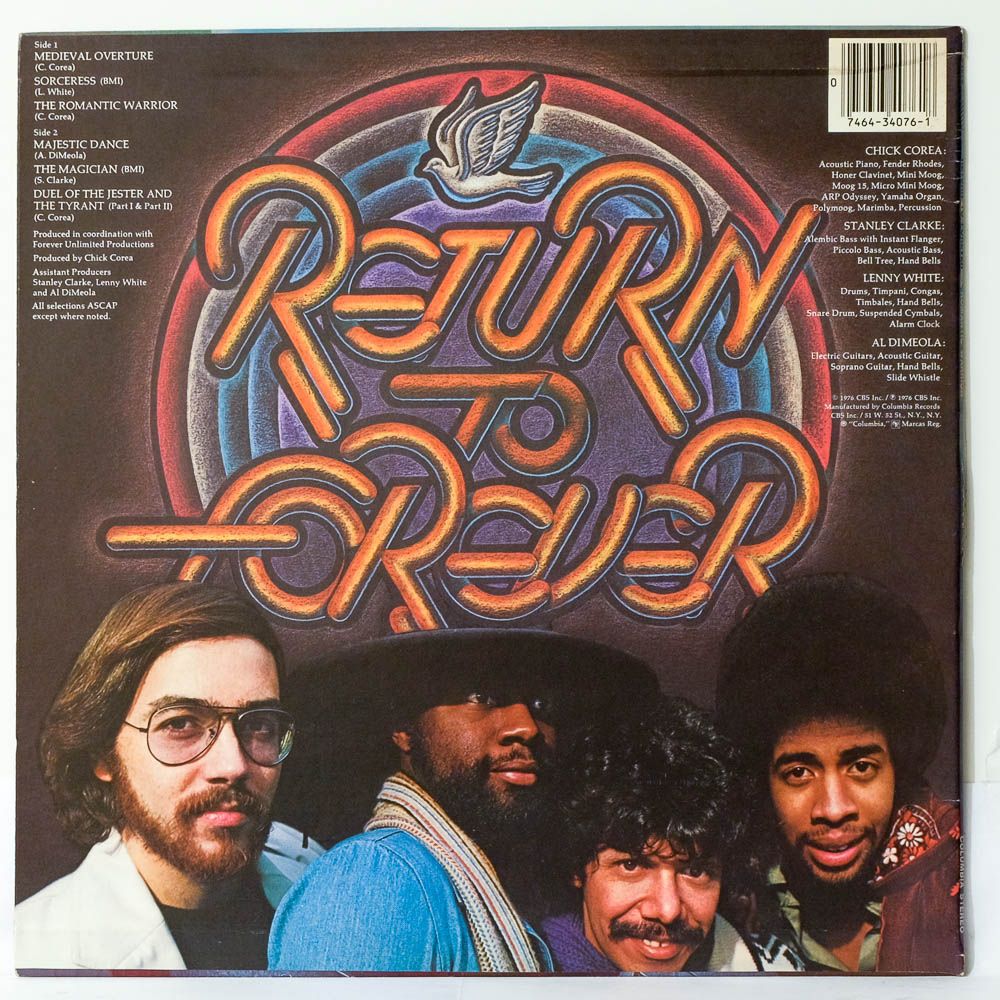 Return To Forever - Romantic Warrior - Raw Music Store