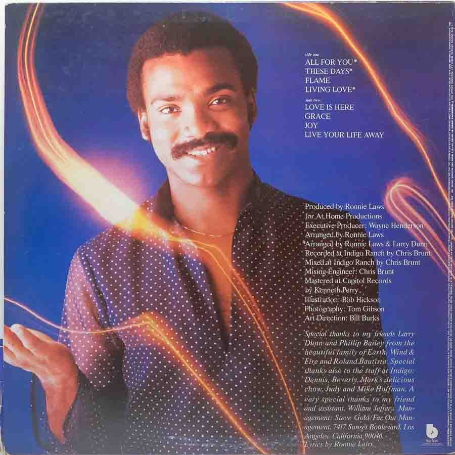 Ronnie Laws - Flame - Raw Music Store