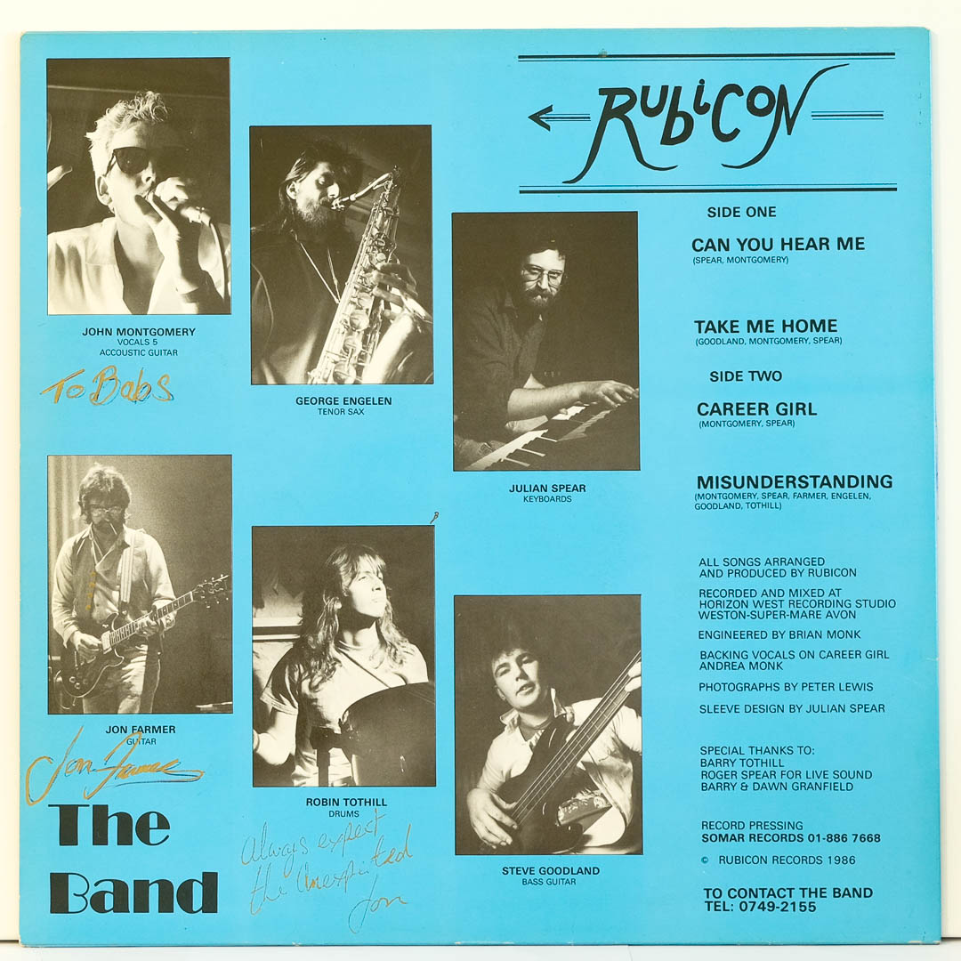 Rubicon - Rubicon - Raw Music Store