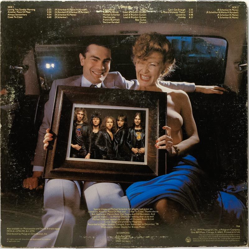 Scorpions - Lovedrive - Raw Music Store