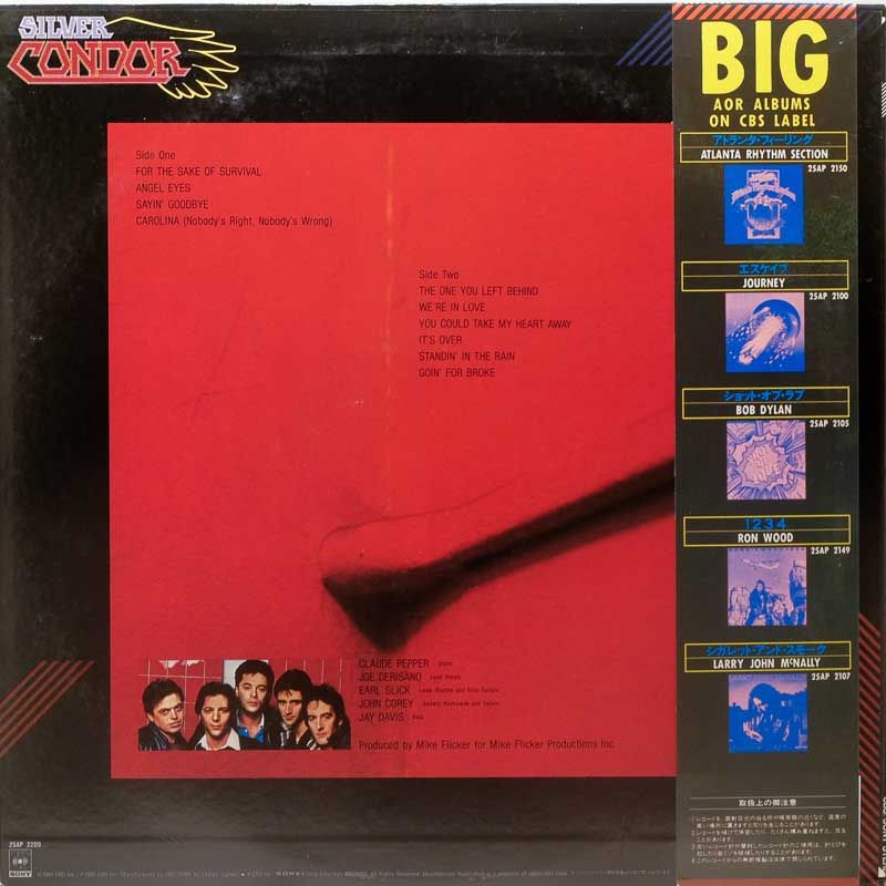 Silver Condor - Silver Condor - Raw Music Store