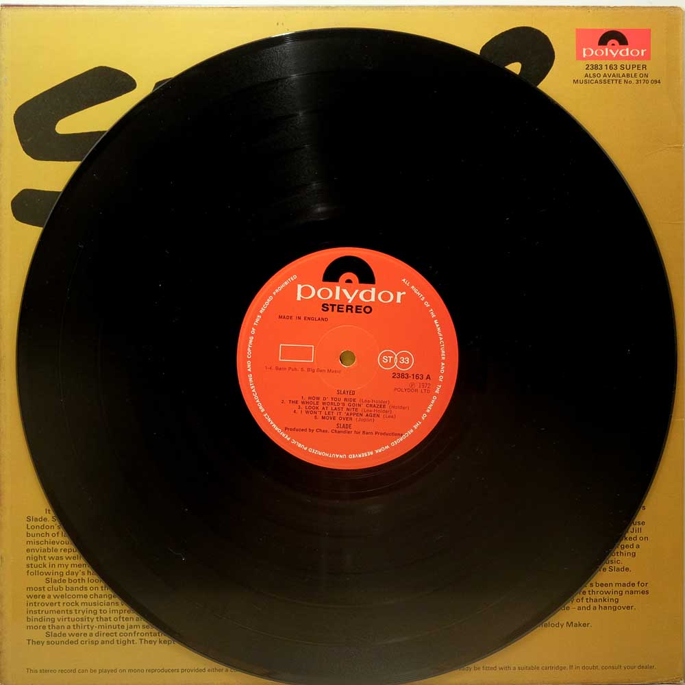 Slade - Slayed? - Raw Music Store
