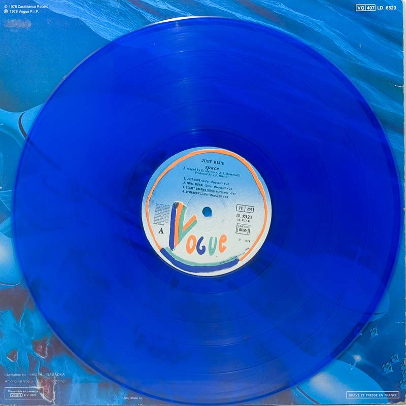 Space - Just Blue - Raw Music Store