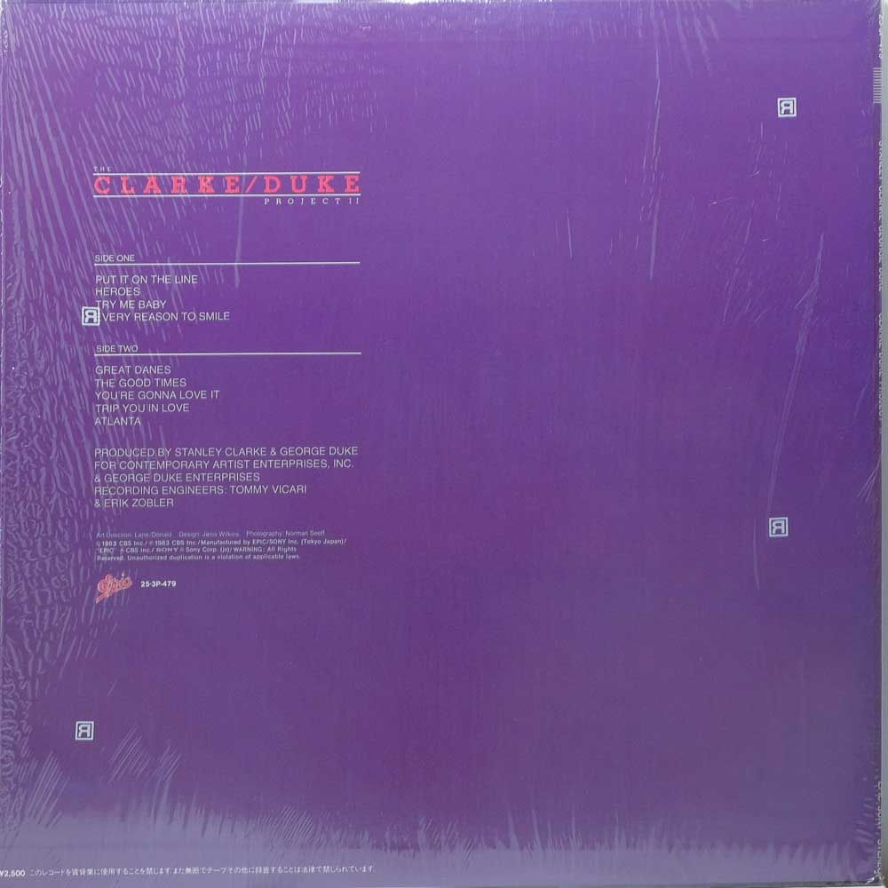 Stanley Clarke/George Duke - The Clarke / Duke Project II - Raw Music Store