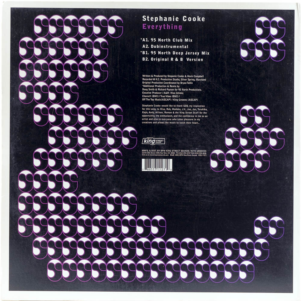 Stephanie Cooke - Everything - Raw Music Store