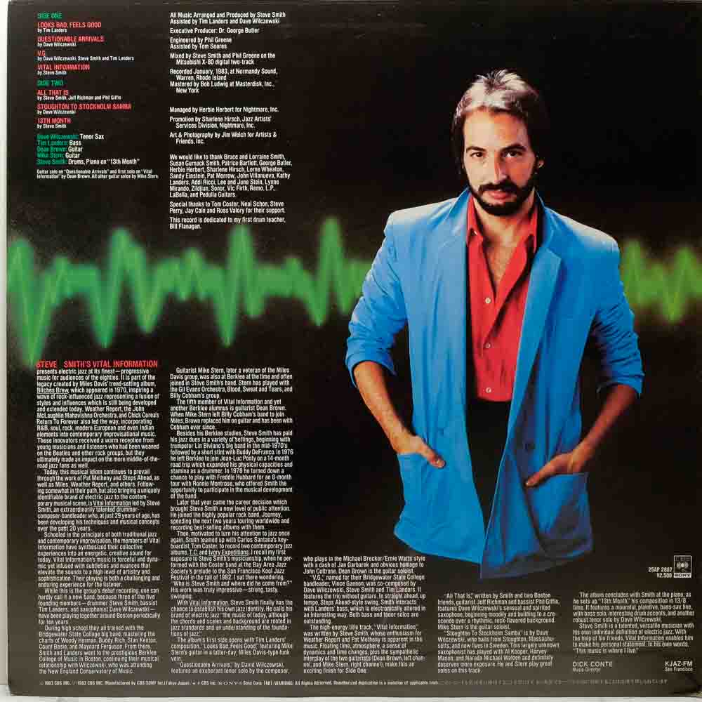 Steve Smith, Vital Information - Vital Information - Raw Music Store