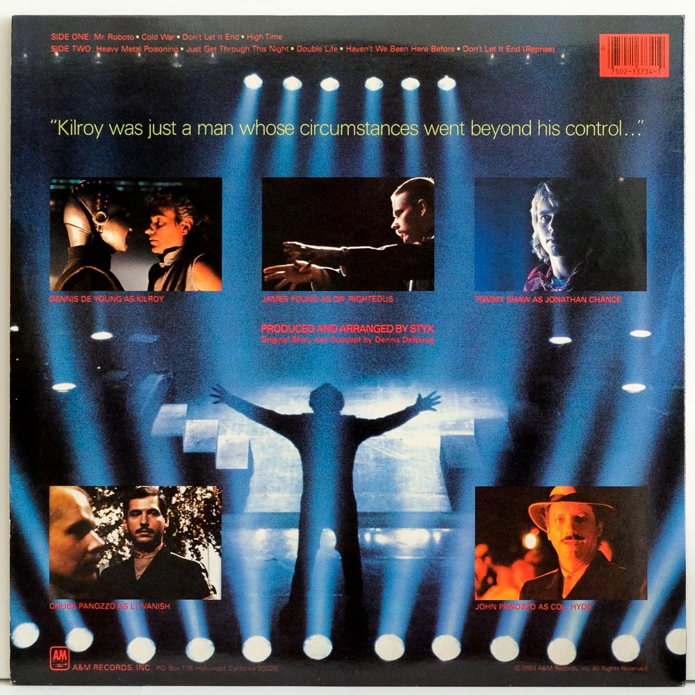 Styx - Kilroy Was Here - Raw Music Store