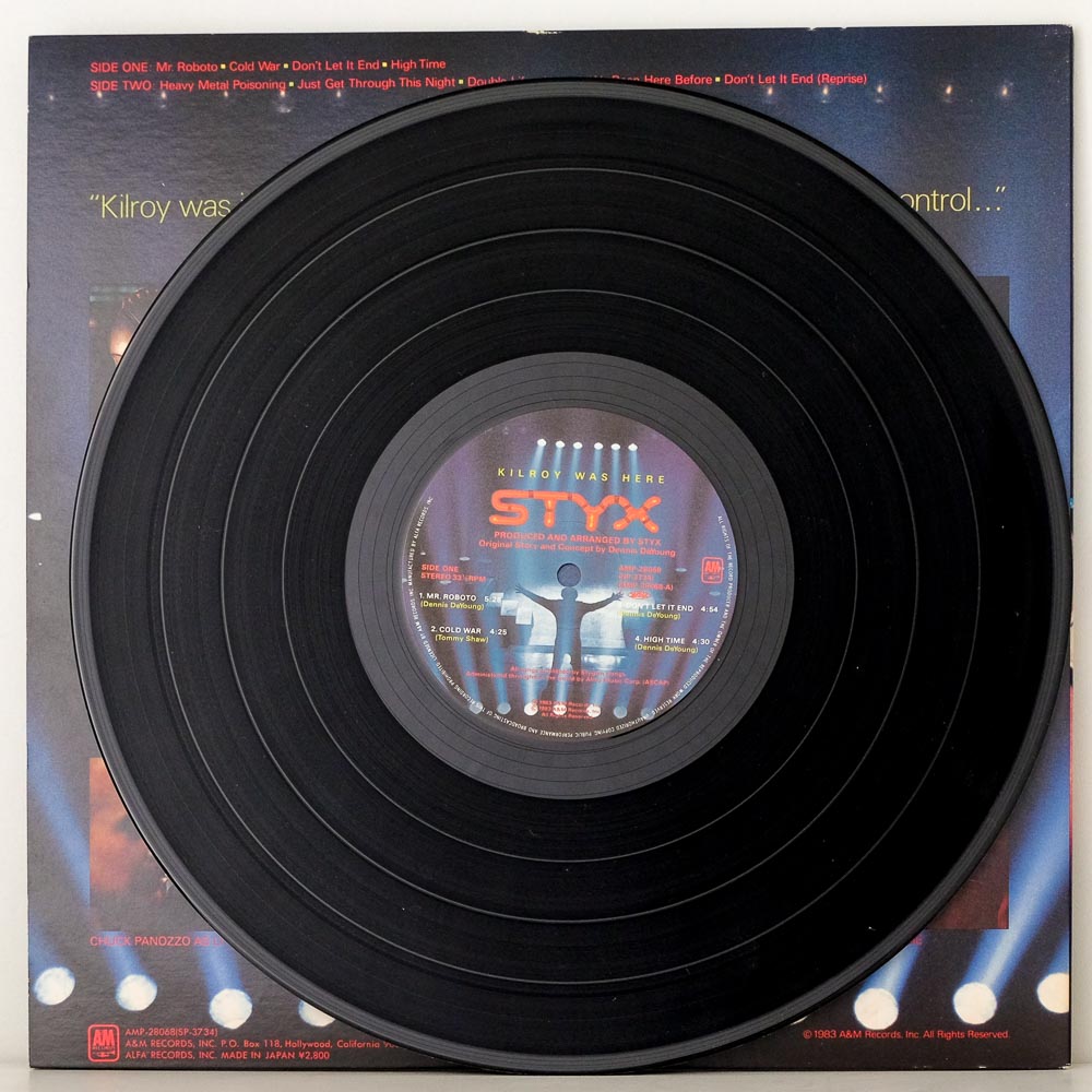 Styx - Kilroy Was Here - Raw Music Store