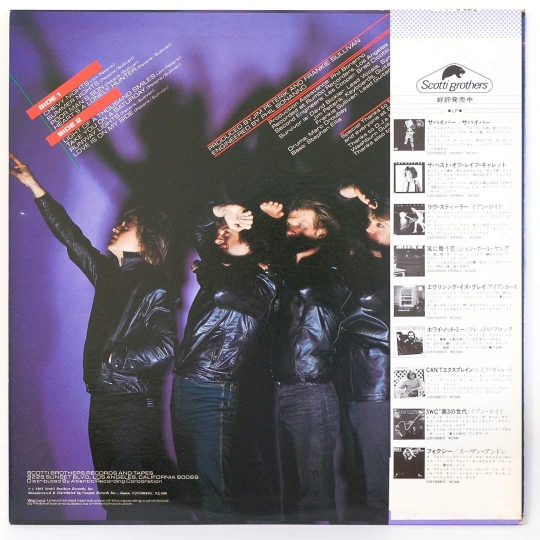 Survivor - Premonition - Raw Music Store