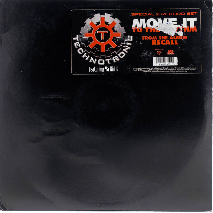 Technotronic - Move It (To The Rhythm) - Raw Music Store