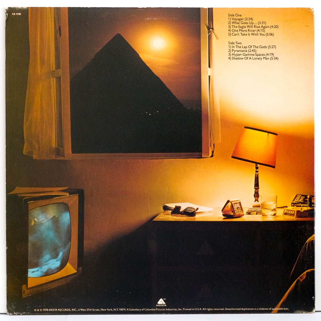The Alan Parsons Project - Pyramid - Raw Music Store