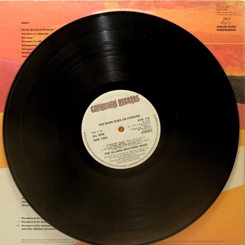 The Allman Brothers Band - The Road Goes On Forever - Raw Music Store