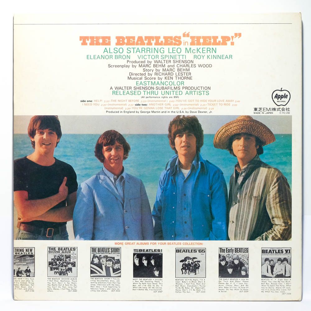 The Beatles - Help! (Original Motion Picture Soundtrack) - Raw Music Store