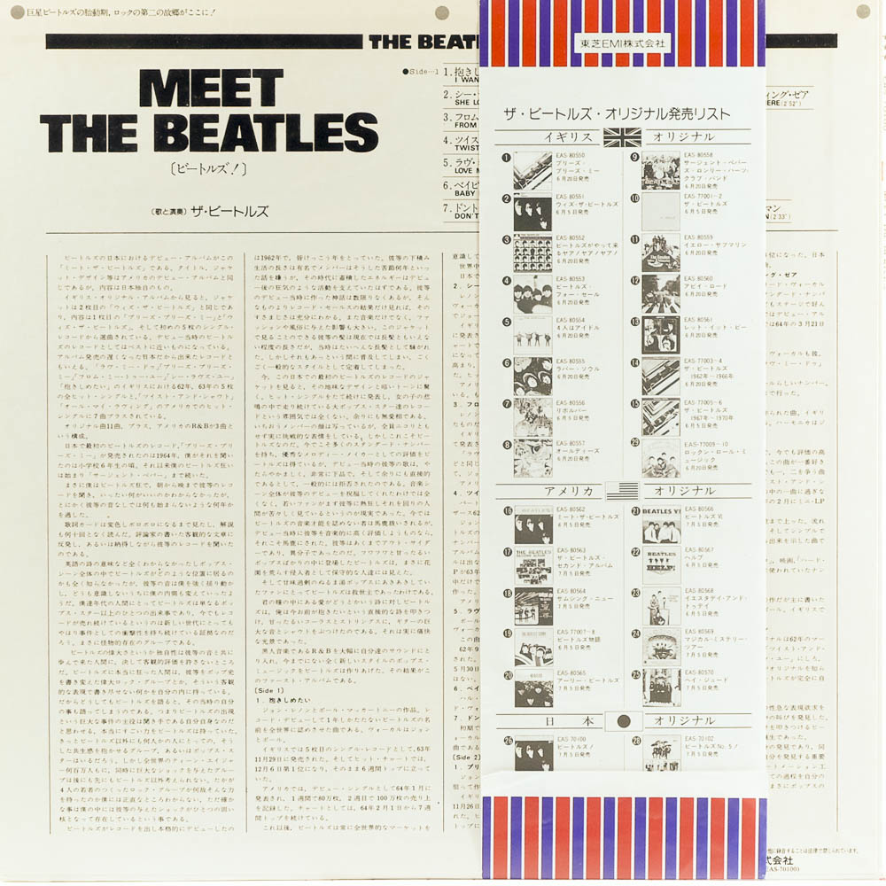 The Beatles - Meet The Beatles! - Raw Music Store