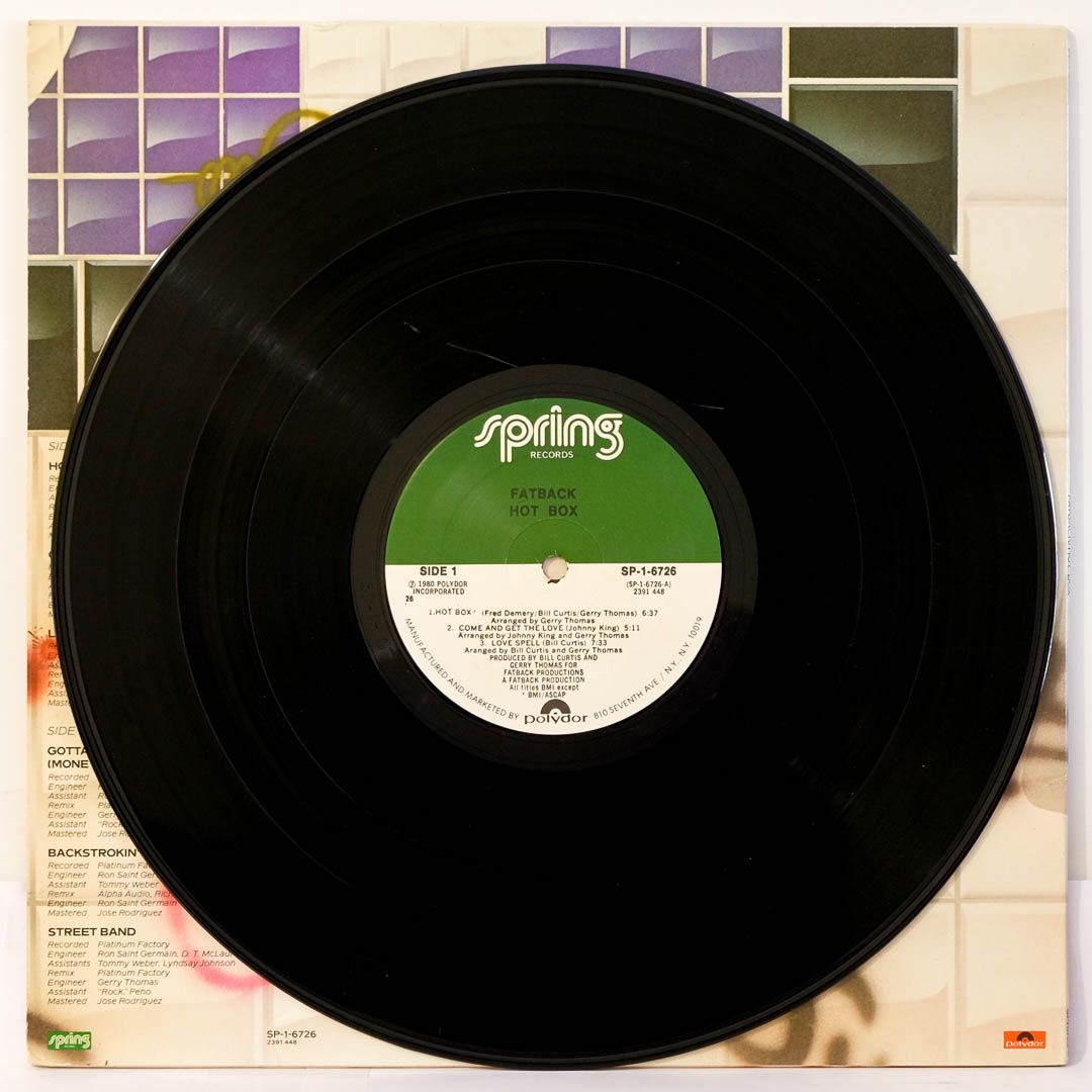 The Fatback Band - Hot Box - Raw Music Store