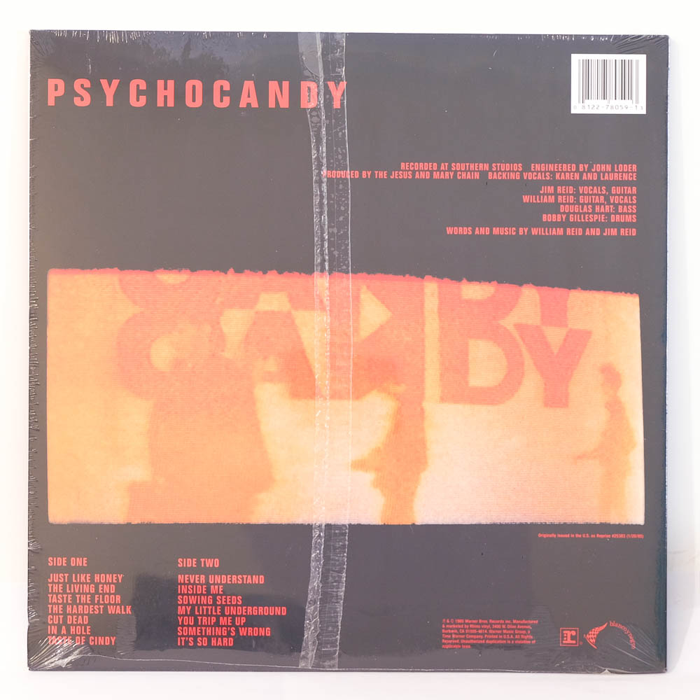 The Jesus And Mary Chain - Psychocandy - Raw Music Store