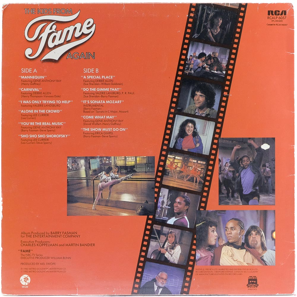 The Kids From Fame - The Kids From Fame Again - Raw Music Store