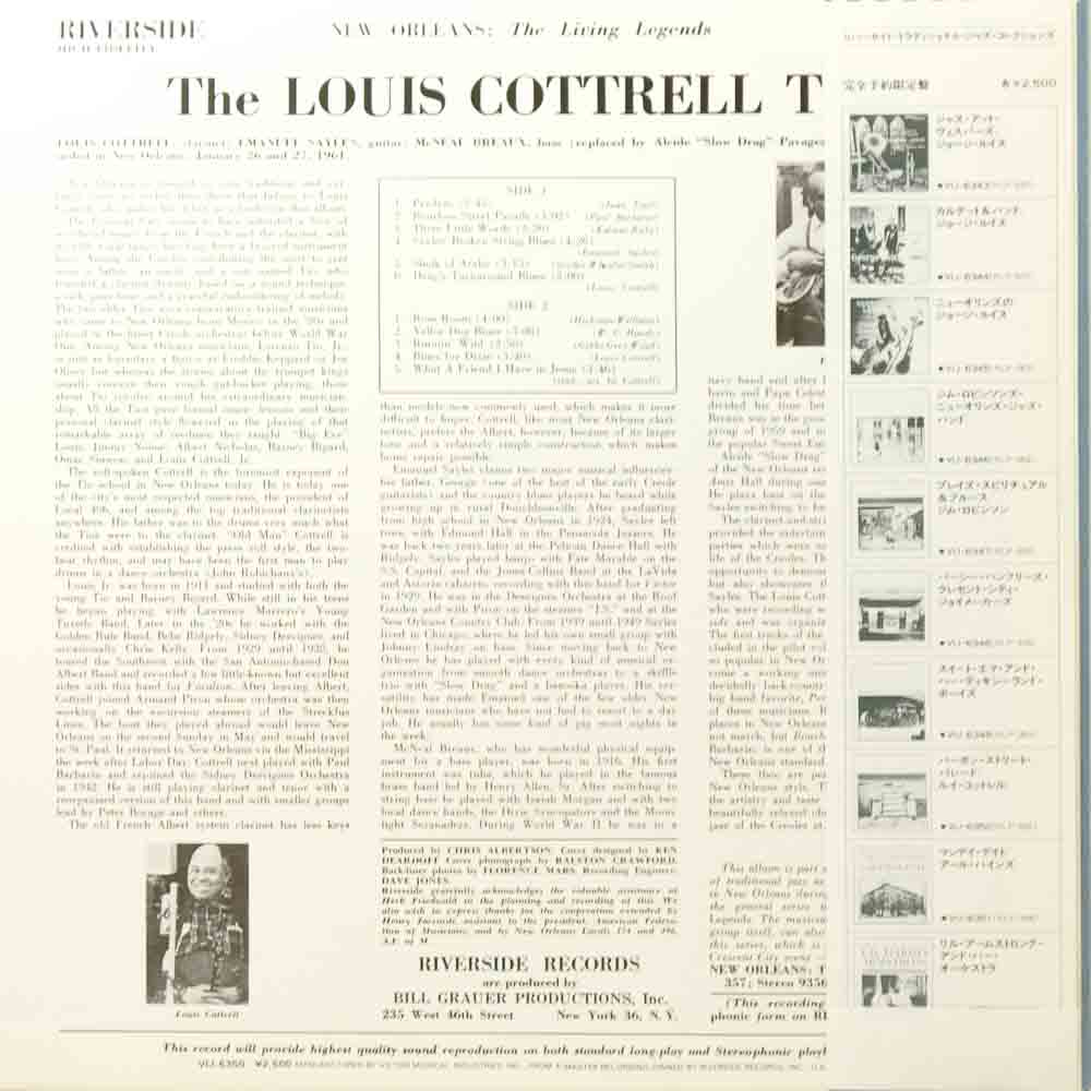 The Louis Cottrell Trio - Bourbon Street - Raw Music Store