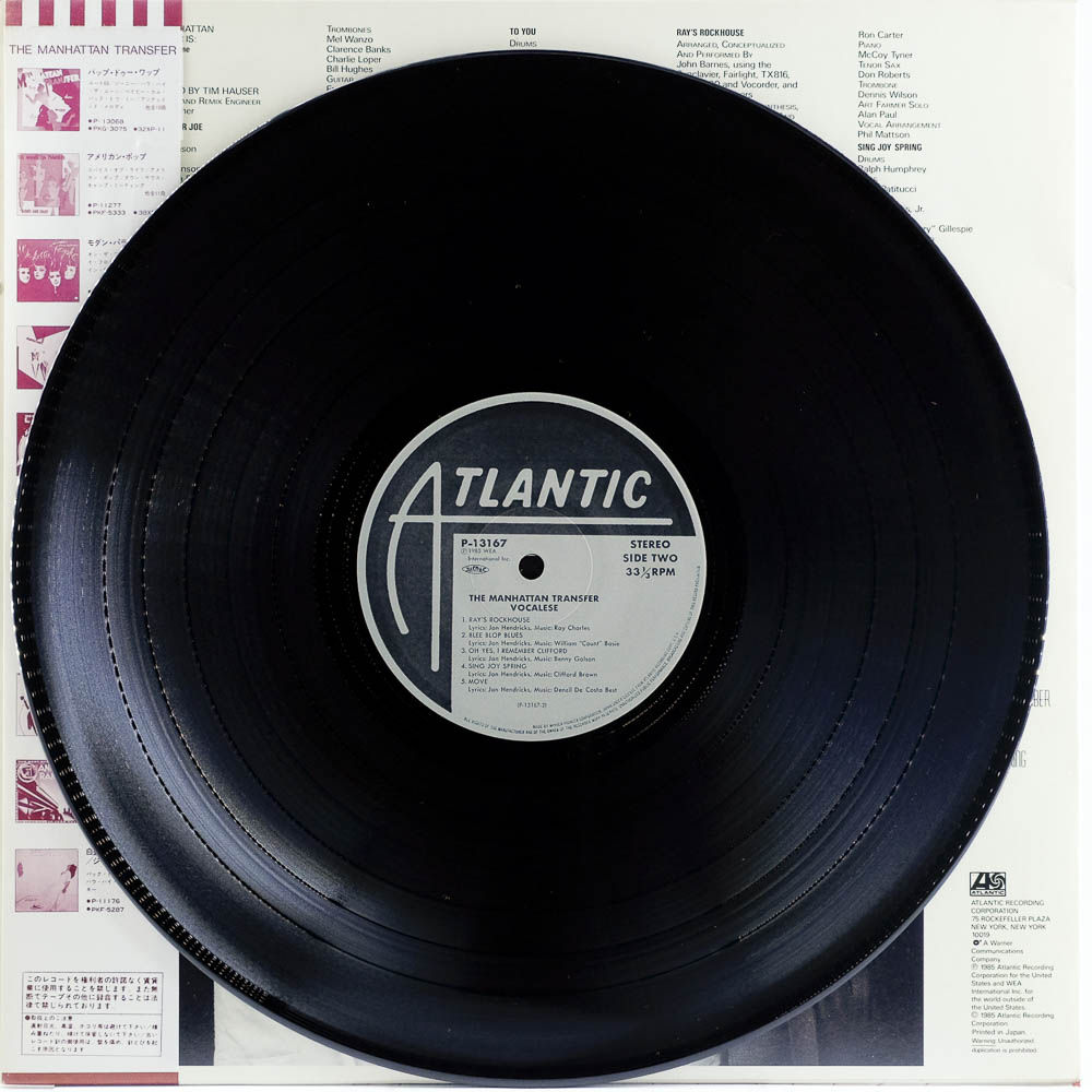 The Manhattan Transfer - Vocalese - Raw Music Store