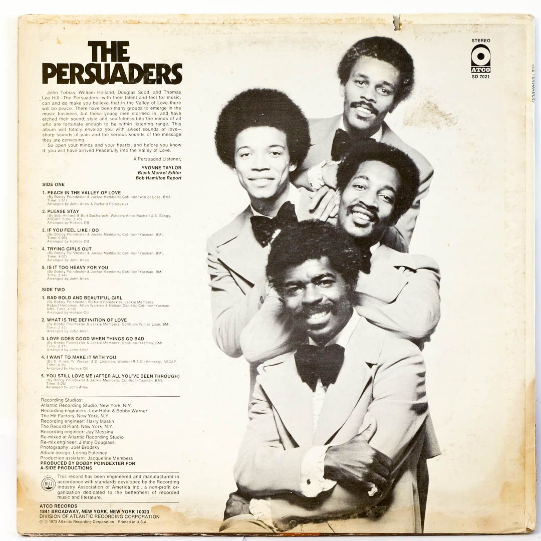 The Persuaders - The Persuaders - Raw Music Store