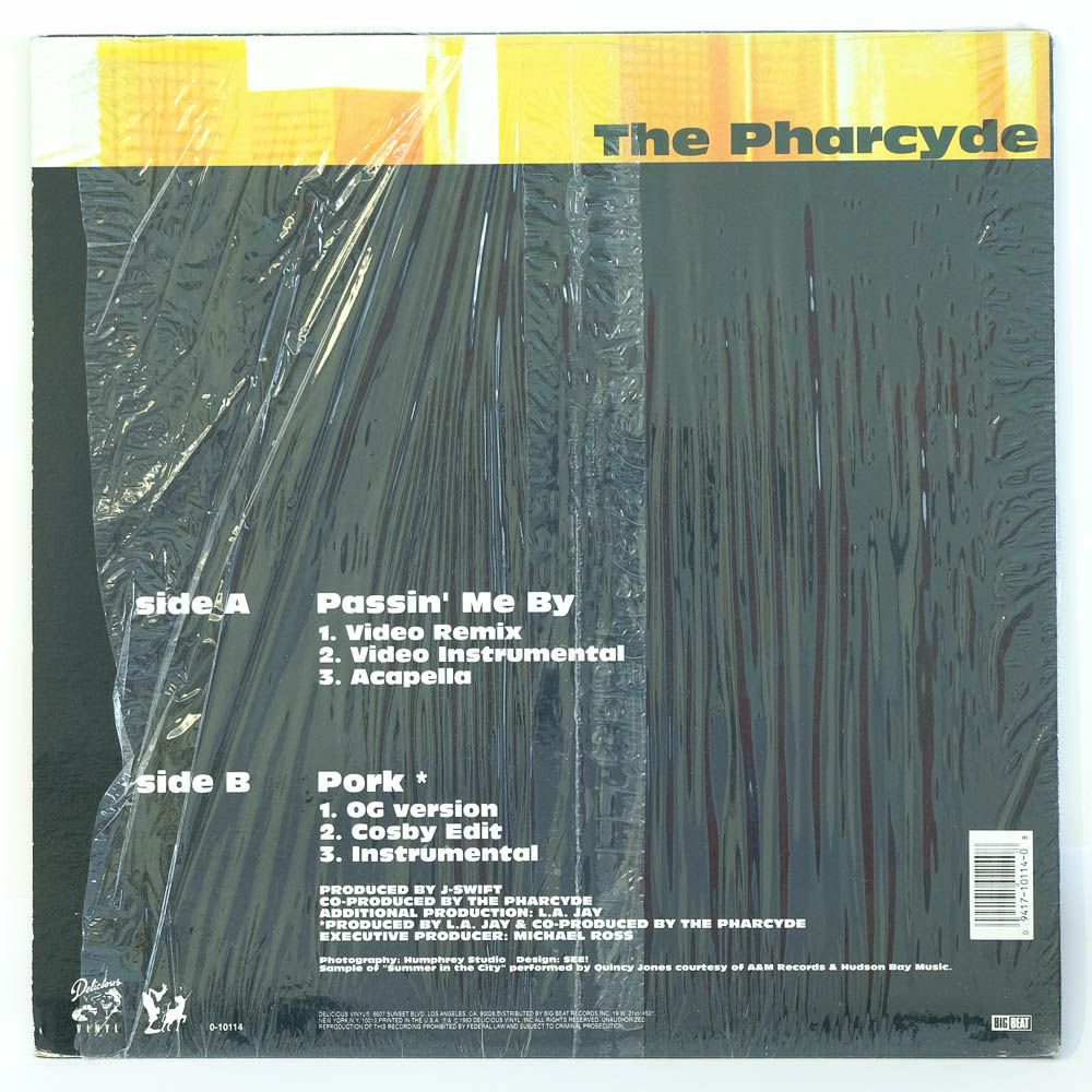 The Pharcyde - Passin' Me By - Raw Music Store