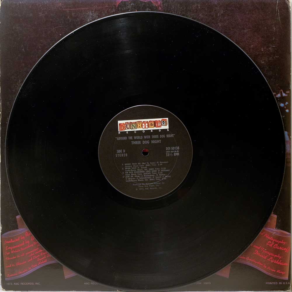 Three Dog Night - Around The World With Three Dog Night - Raw Music Store