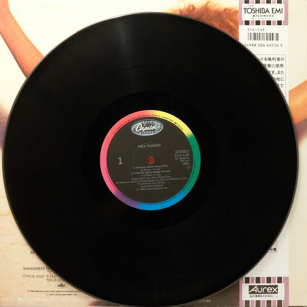 Tina Turner - Typical Male (Dance Mix) - Raw Music Store