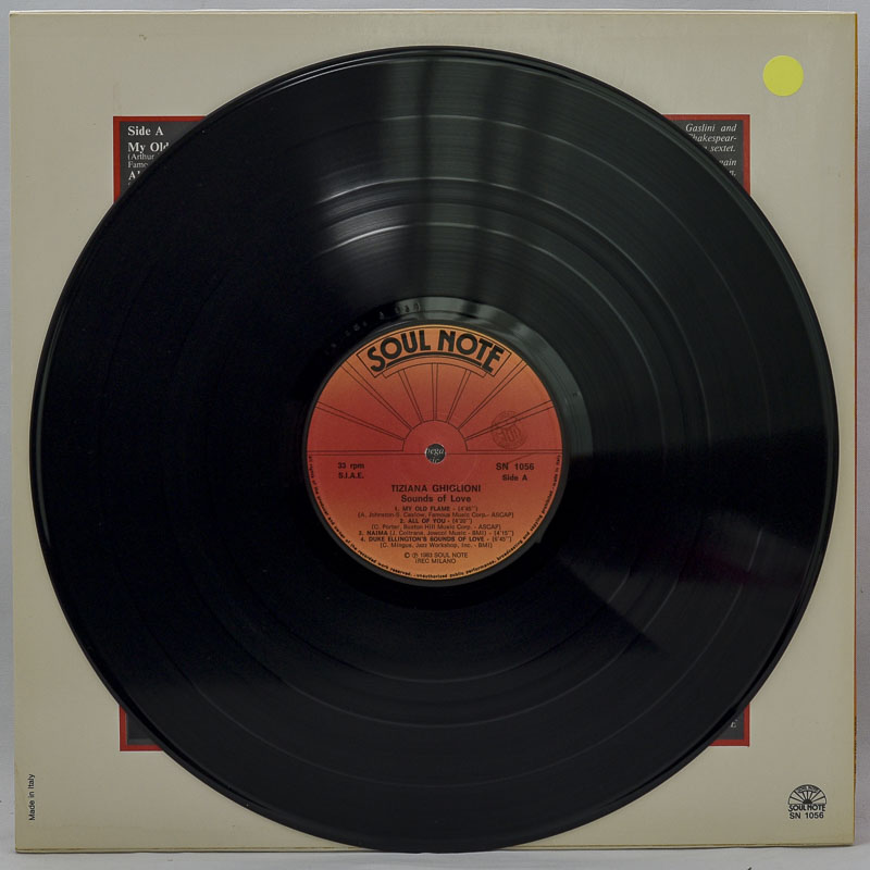 Tiziana Ghiglioni - Sounds Of Love - Raw Music Store