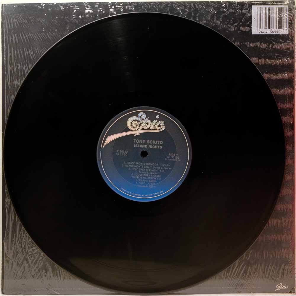 Tony Sciuto - Island Nights - Raw Music Store