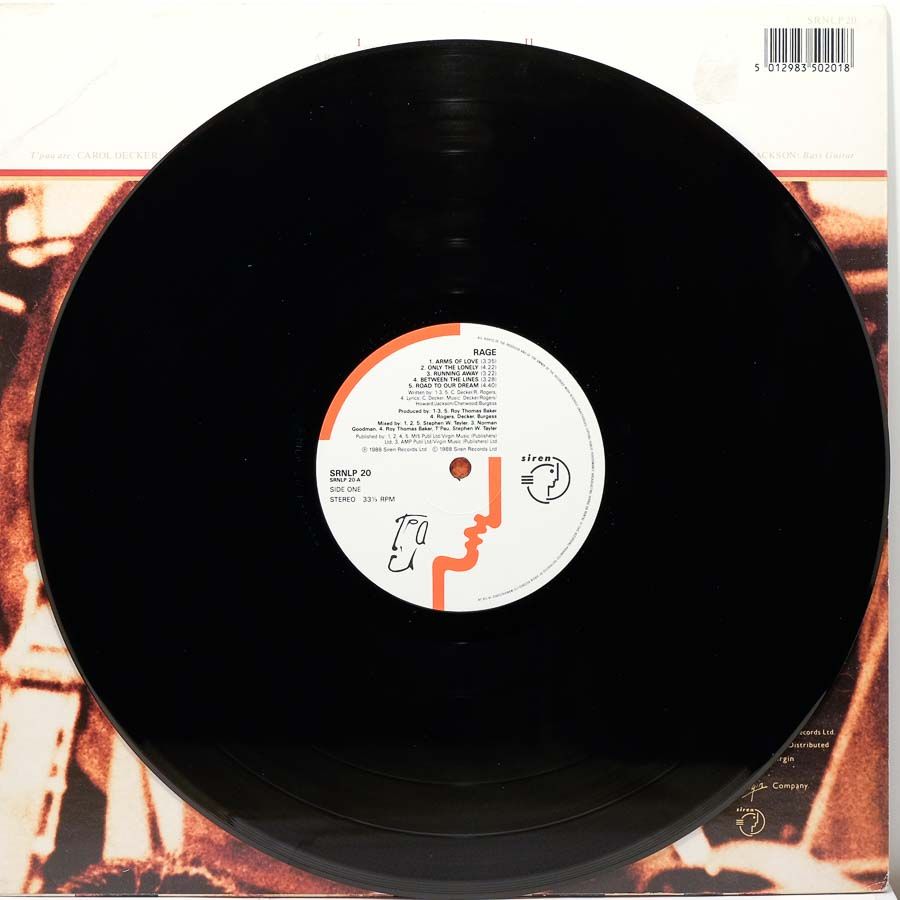 T'Pau - Rage - Raw Music Store