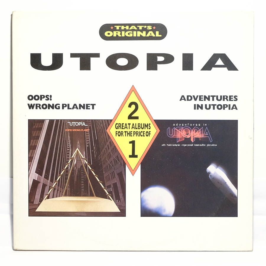 Utopia - Oops! Wrong Planet / Adventures In Utopia - Raw Music Store