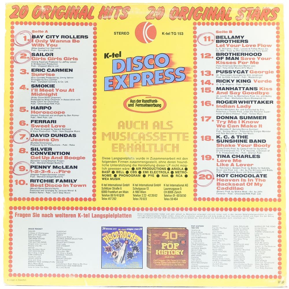 Various - Disco Express - Raw Music Store