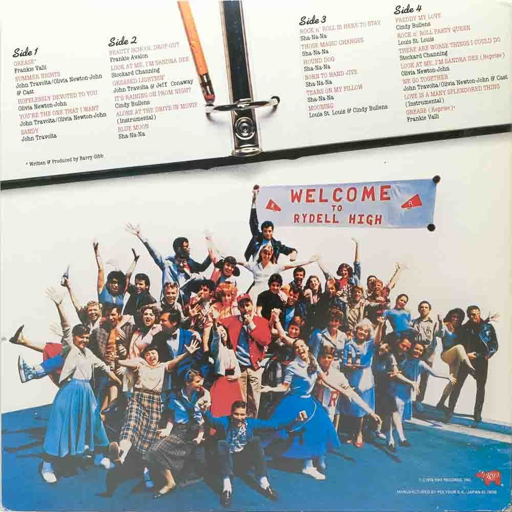 Various - Grease (The Original Soundtrack From The Motion Picture ...