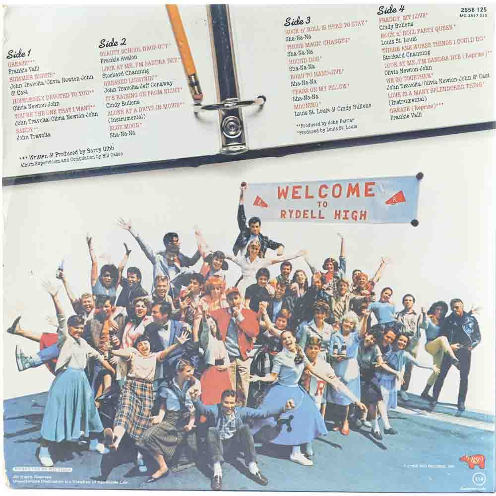 Various - Grease (The Original Soundtrack From The Motion Picture ...