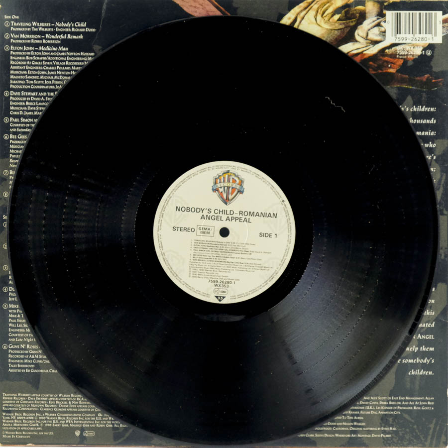 Various - Nobody's Child - Romanian Angel Appeal - Raw Music Store