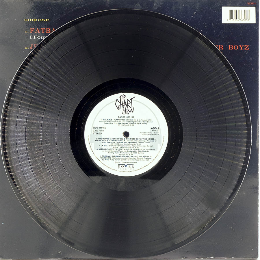 Various - The Chart Show - Dance Hits '87 - Raw Music Store